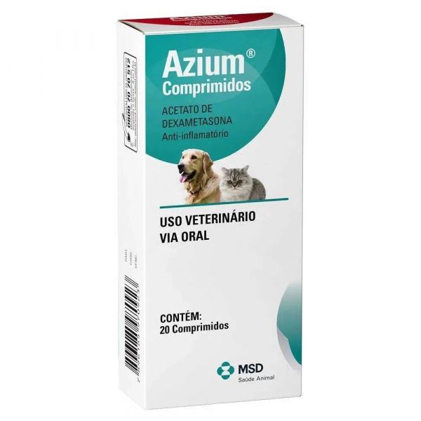 Azium Comprimidos MSD| Brasil Animal